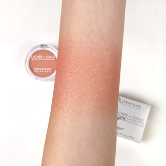 Lychee + Gold - Healthy Glow Rose-Gold Blush – Seraphine Botanicals
